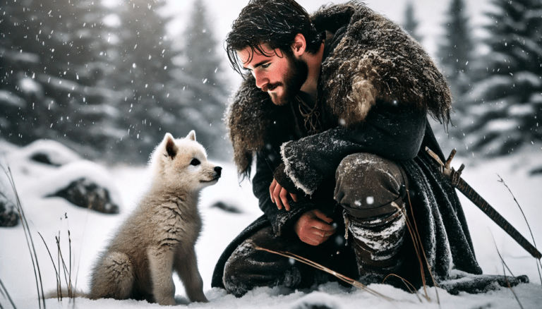 Why Ghost, Jon’s Direwolf, is Beloved in Game of Thrones
