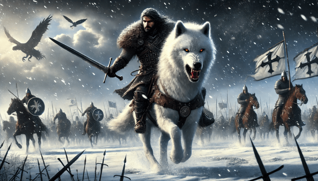 Why Ghost, Jon’s Direwolf, is Beloved in Game of Thrones