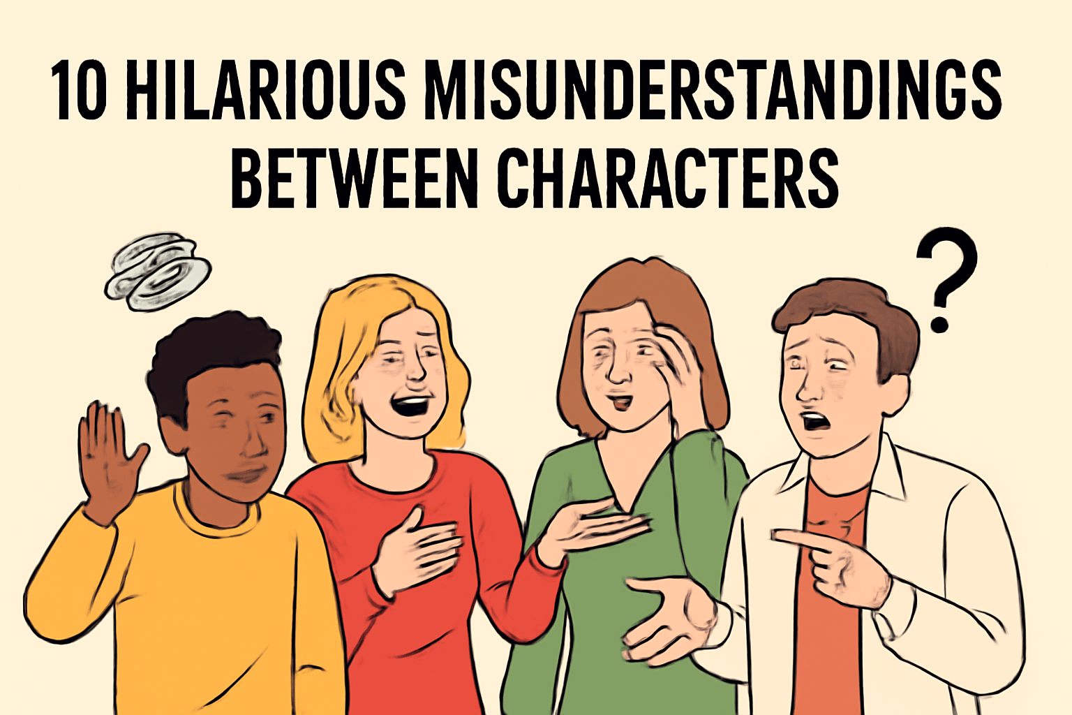 10 Hilarious Misunderstandings Between Characters