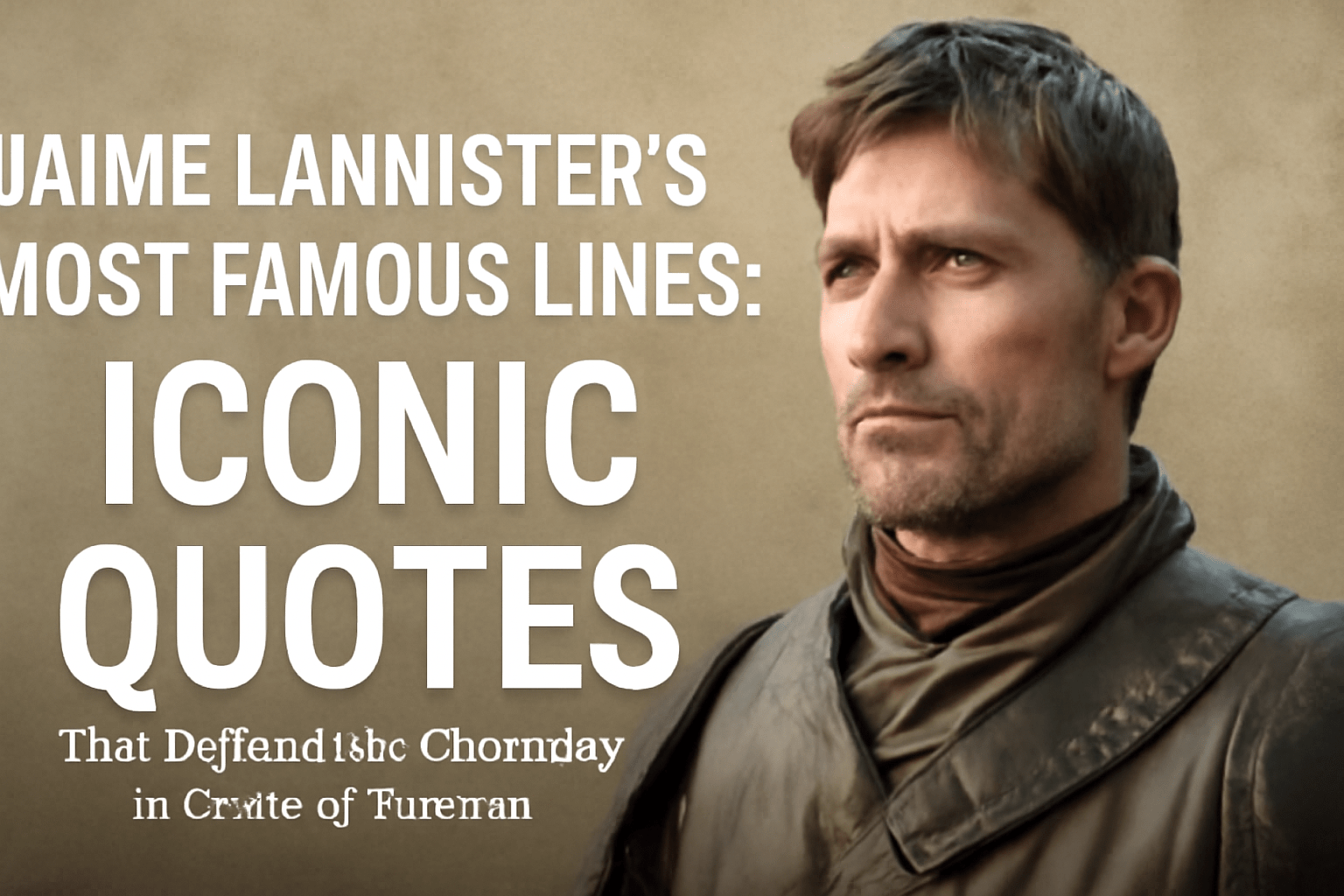 Iconic Quotes - Game of Thrones Insider