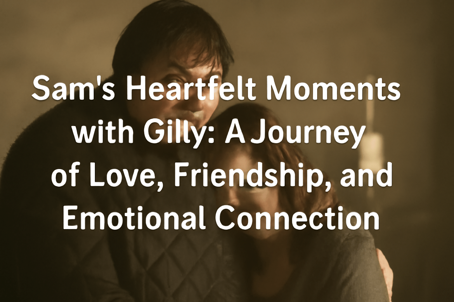 Sam's Heartfelt Moments with Gilly: A Journey of Love & Friendship