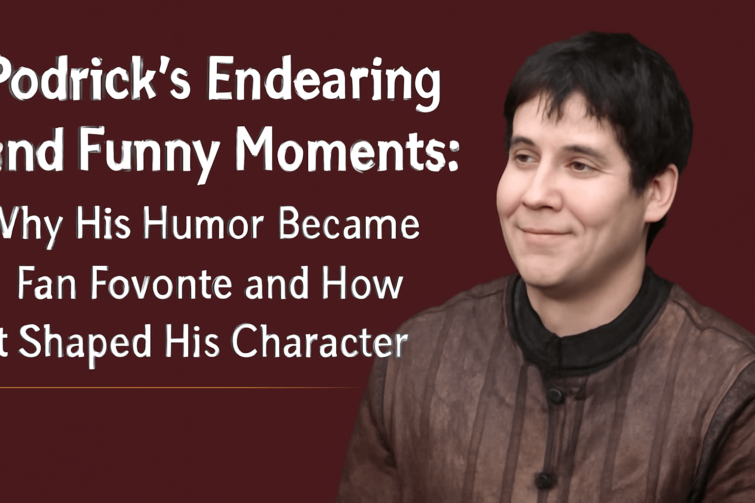 Popdrick’s endearing and funny moments: A Fan Favorite