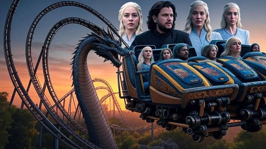 Best 10 Roller Coasters in the US for GoT Fans